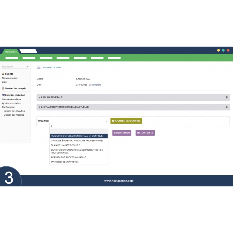 Individual interview of your employees