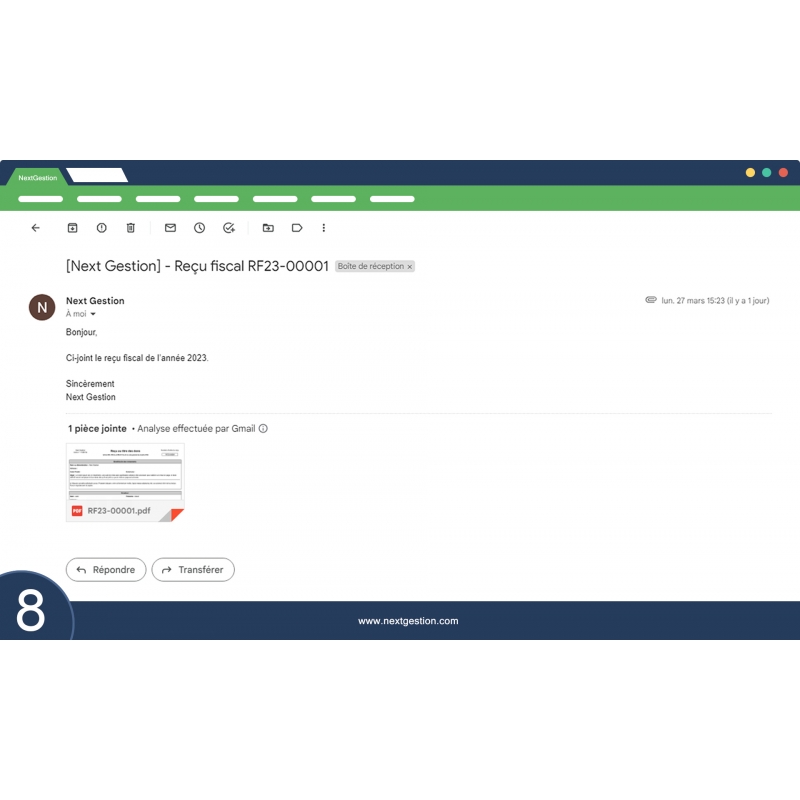 Comprobante fiscal - CERFA