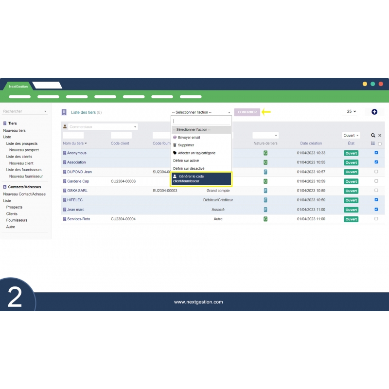 Third party code generator