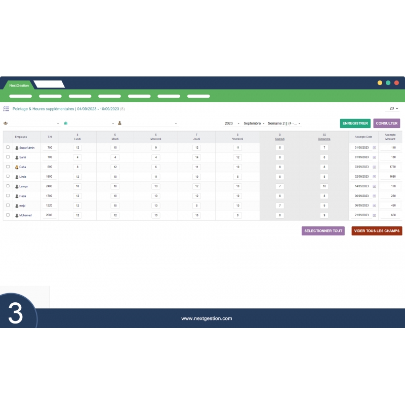 Time Tracking & Overtime Module