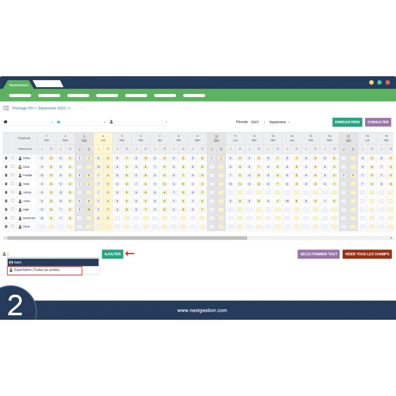 HR Time Tracking Module
