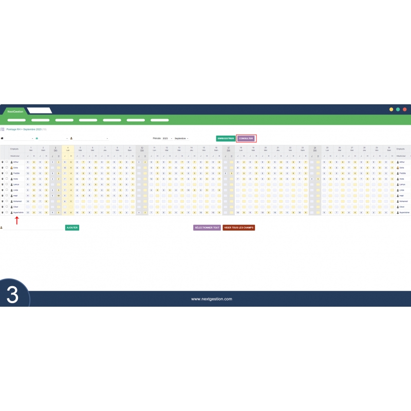 HR Time Tracking Module