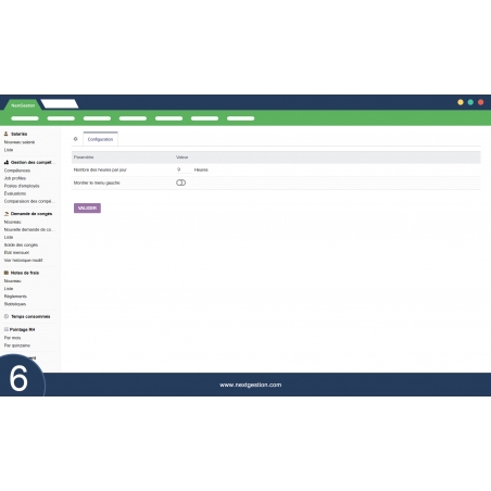 HR Time Tracking Module