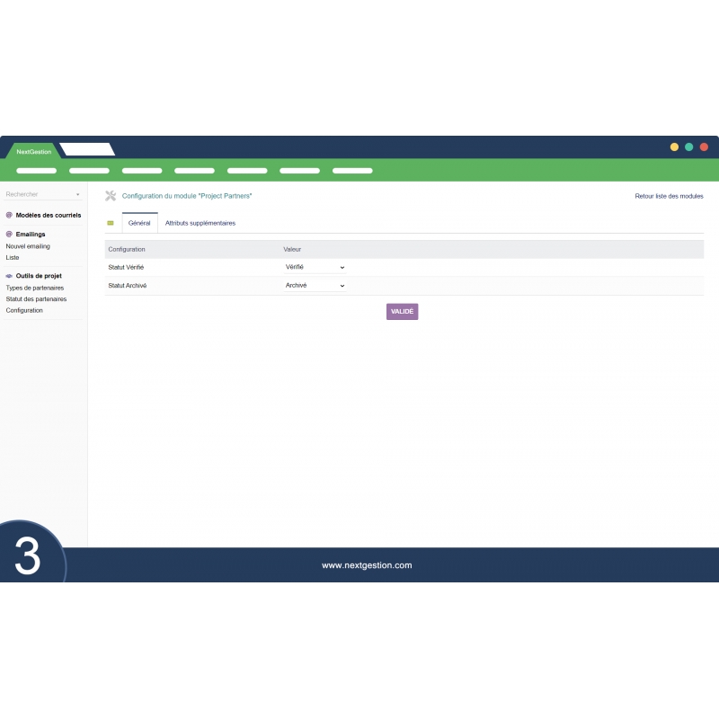 Project Partners Module