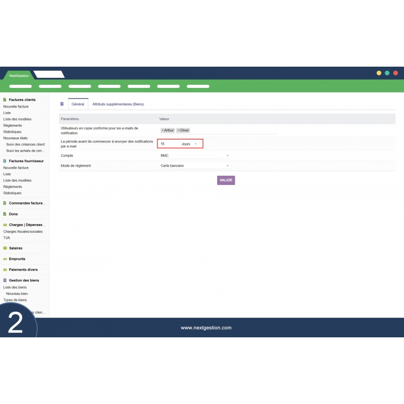 Module "Gestion des Biens" pour Dolibarr