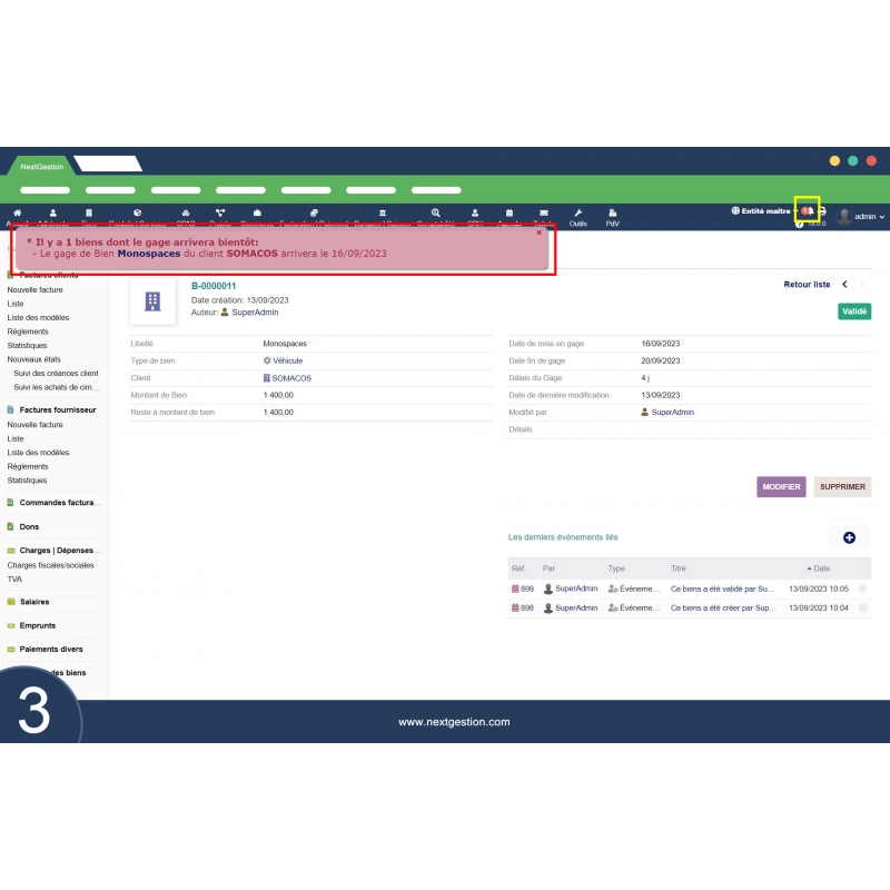 “Property Management” module for Dolibarr