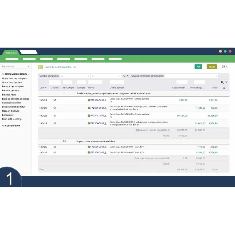 Detailed Sage Accounting Module