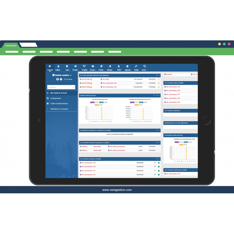 Light Theme de Dolibarr